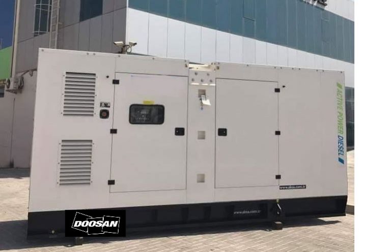 AD510 Aksa Doosan Diesel Generator For Sale UK